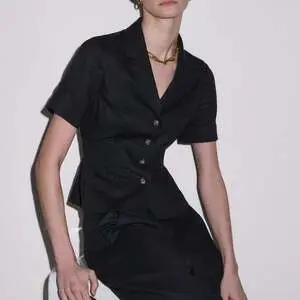 ME+EM Crop Wide-leg Trousers