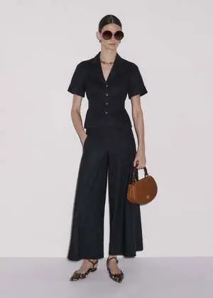 ME+EM Crop Wide-leg Trousers