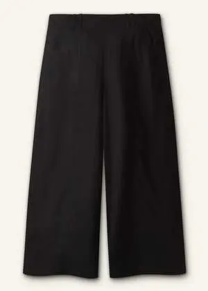 ME+EM Crop Wide-leg Trousers