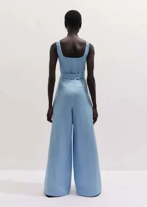 ME+EM Tailored Wide-leg Jumpsuit With Belt