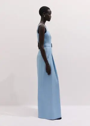 ME+EM Tailored Wide-leg Jumpsuit With Belt