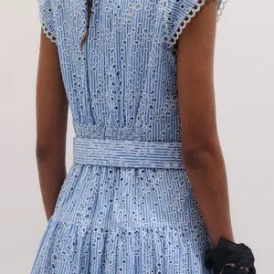 ME+EM Broderie Anglaise Maxi Dress With Belt