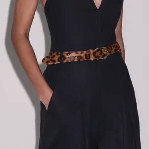ME+EM Crease-less Linen Wide Leg Jumpsuit - Black