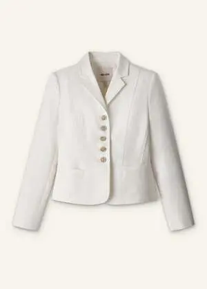 ME+EM Fitted Utility Jacket - Ivory