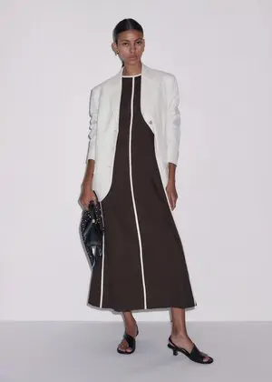 ME+EM Creaseless Linen Maxi Dress