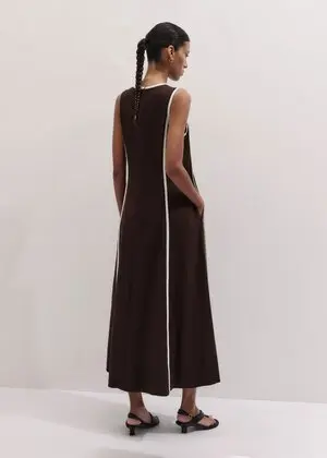 ME+EM Creaseless Linen Maxi Dress