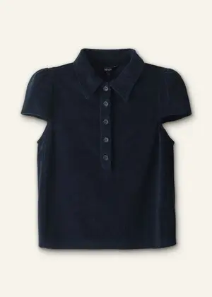 ME+EM Towelling Polo Shirt