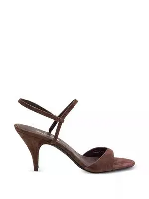 Jeffrey Campbell Calla Suede Sandals - Brown