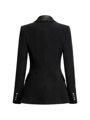 Elie Saab Satin Blazer