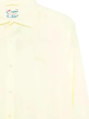 MC2 SAINT BARTH Embroidery Shirt - Yellow