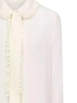 Elie Saab Ruffled Shirt