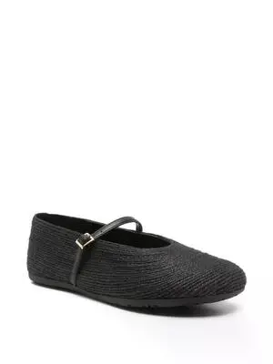 PALOMITAS BY PALOMA BARCELÒ Raffia Ballet Flats