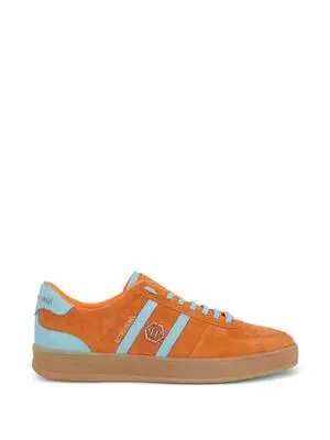 Philipp Plein Striped Suede Sneakers