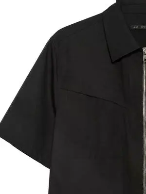 LOW BRAND Zip Pocket Shirt - Black