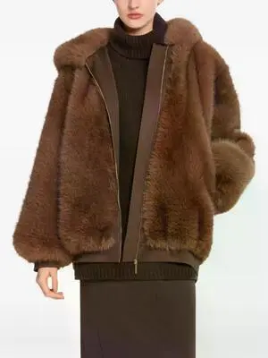 Elie Saab Hooded Zip-up Jacket