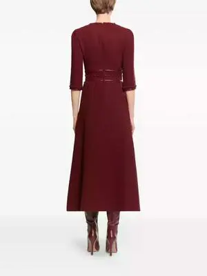 Elie Saab Stud-embellished Midi Dress