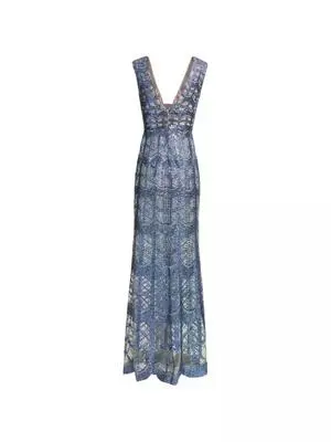 Elie Saab Sequin-embellished Maxi Dress