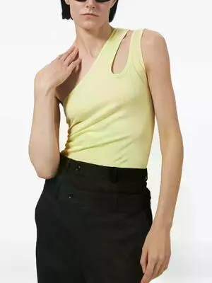 BETTTER One-shoulder Tank Top - Yellow
