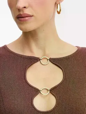 FRACOMINA Ring Detail Dress