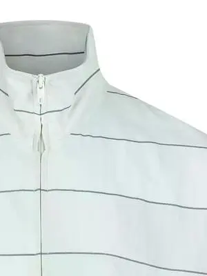 Balenciaga Striped Zip-up Jacket - Neutrals