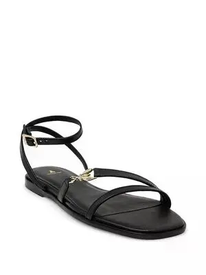 Patrizia Pepe Leather Sandals - Black