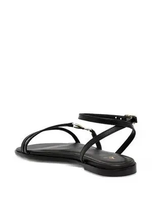 Patrizia Pepe Leather Sandals - Black