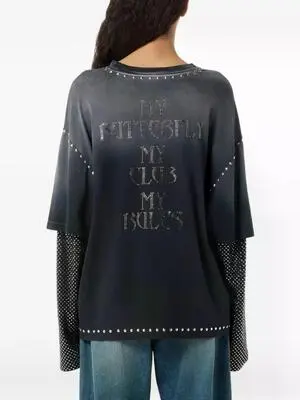 Blumarine Butterfly-print T-shirt