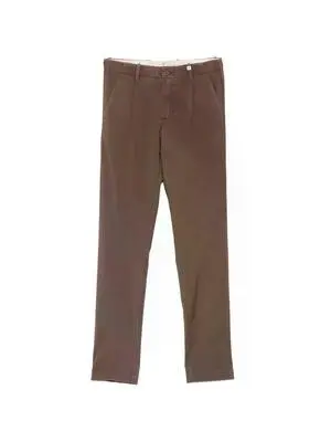 MYTHS Pleated Trousers - Brown