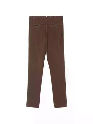 MYTHS Pleated Trousers - Brown