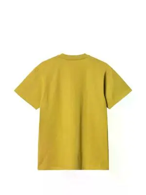 Carhartt Work In Progress Logo-embroidered T-shirt - Yellow