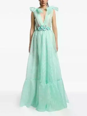 Miau By Clara Rotescu Tiered Evening Dresses