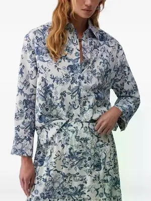 Liu Jo Printed Poplin Shirt