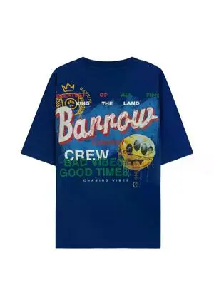 BARROW Crew Neck T-shirt - Blue