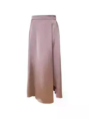 Marella Tie Waist Asymmetric Hem Skirt