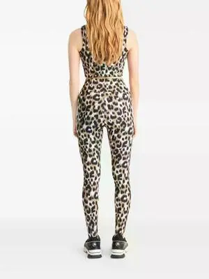 Fusalp Biarris Leopard-pattern Leggings - Neutrals