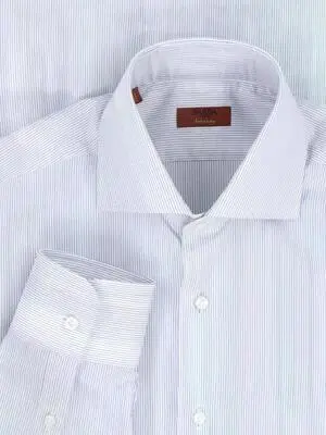BARBA NAPOLI Striped Shirt - White