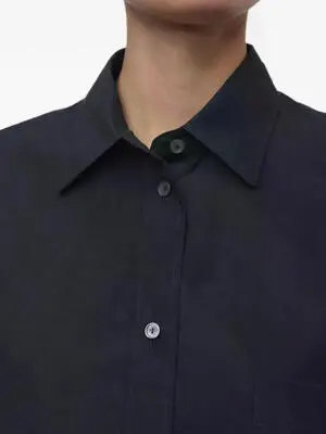 THE ROW Zeph Buttoned Shirt-dress