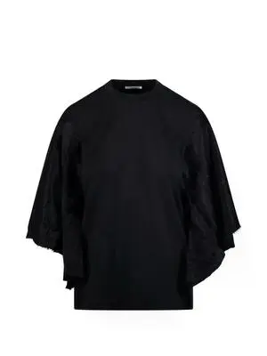 HAIKURE Flynn Ruffled-sleeve T-shirt