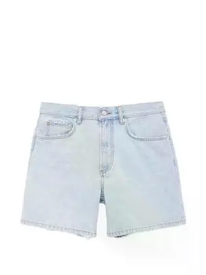 ANINE BING Delaney Denim Shorts Blue