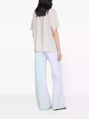 ANINE BING Cade Leopard-print T-shirt - Neutrals