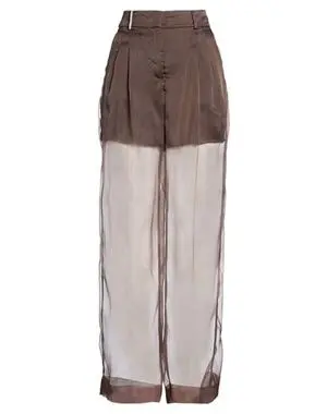 Peserico Silk And Nylon Wide-leg Pants