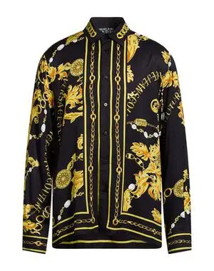 Versace Shirt Size Viscose - Black