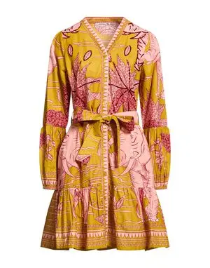 CONNOR & BLAKE Cotton Mini Dress With Elephant Print