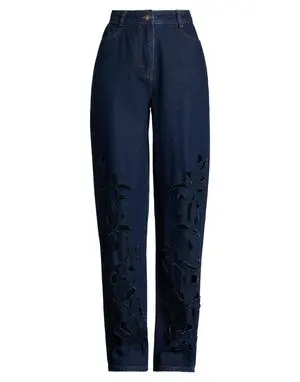 Alpha Studio Straight-leg Jeans With Appliqués And Embroidery