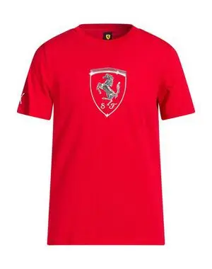 PUMA X FERRARI T-shirt Size Cotton - Red