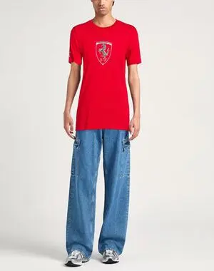 PUMA X FERRARI T-shirt Size Cotton - Red