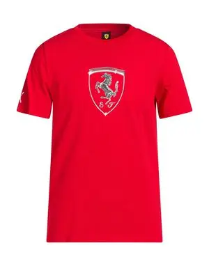PUMA X FERRARI T-shirt Size Cotton - Red