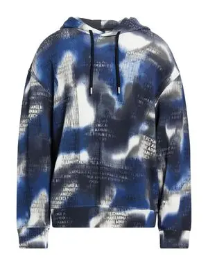Armani Exchange Cotton-elastane Jersey Sweatshirt - Navy