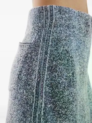 CRUSH COLLECTION Patterned Straight Skirt