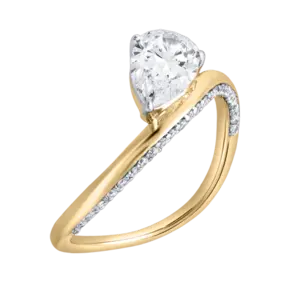 LUVMYJEWELRY 1.9 Ct. T.w. Lab Grown Diamond 14k Gold Ring - 14k Yellow Gold